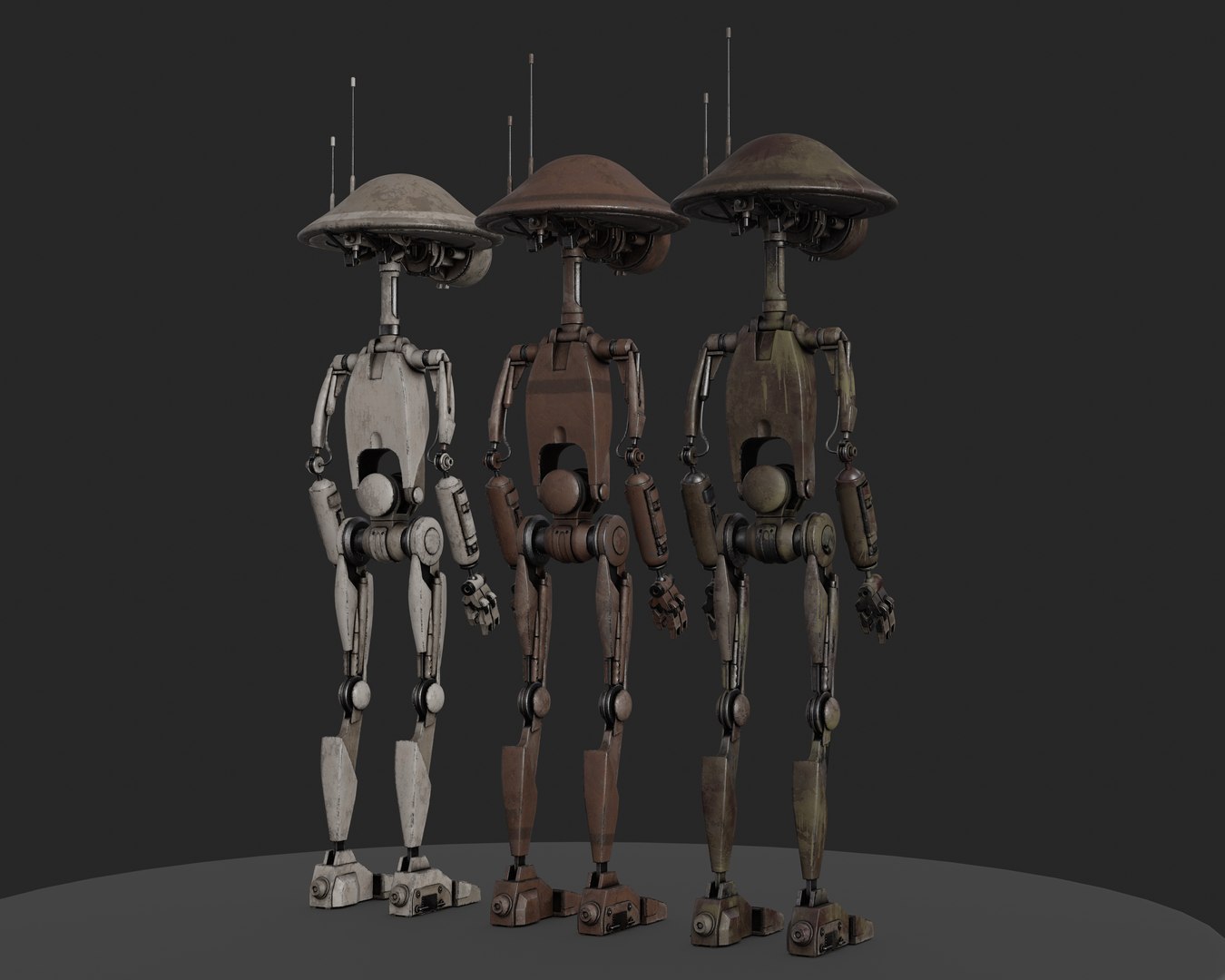 Pit Droid Rig V1 V2 V3 3D - TurboSquid 2327564