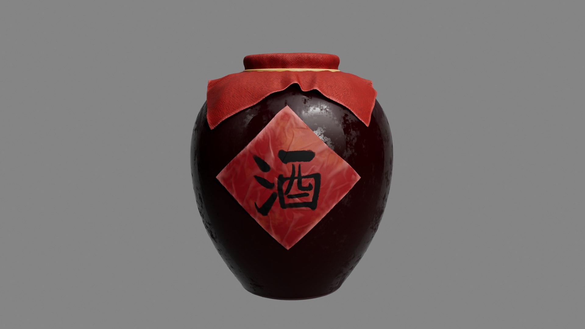 Traditional Asian Pots 3D - TurboSquid 1927171