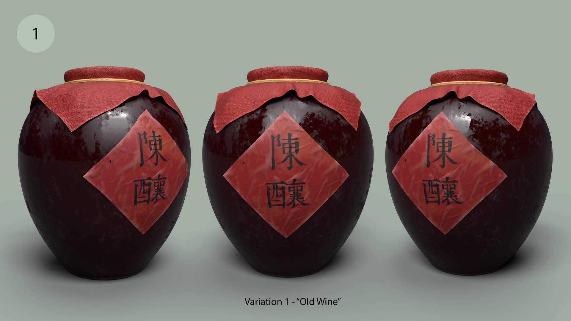 Traditional Asian Pots 3D - TurboSquid 1927171