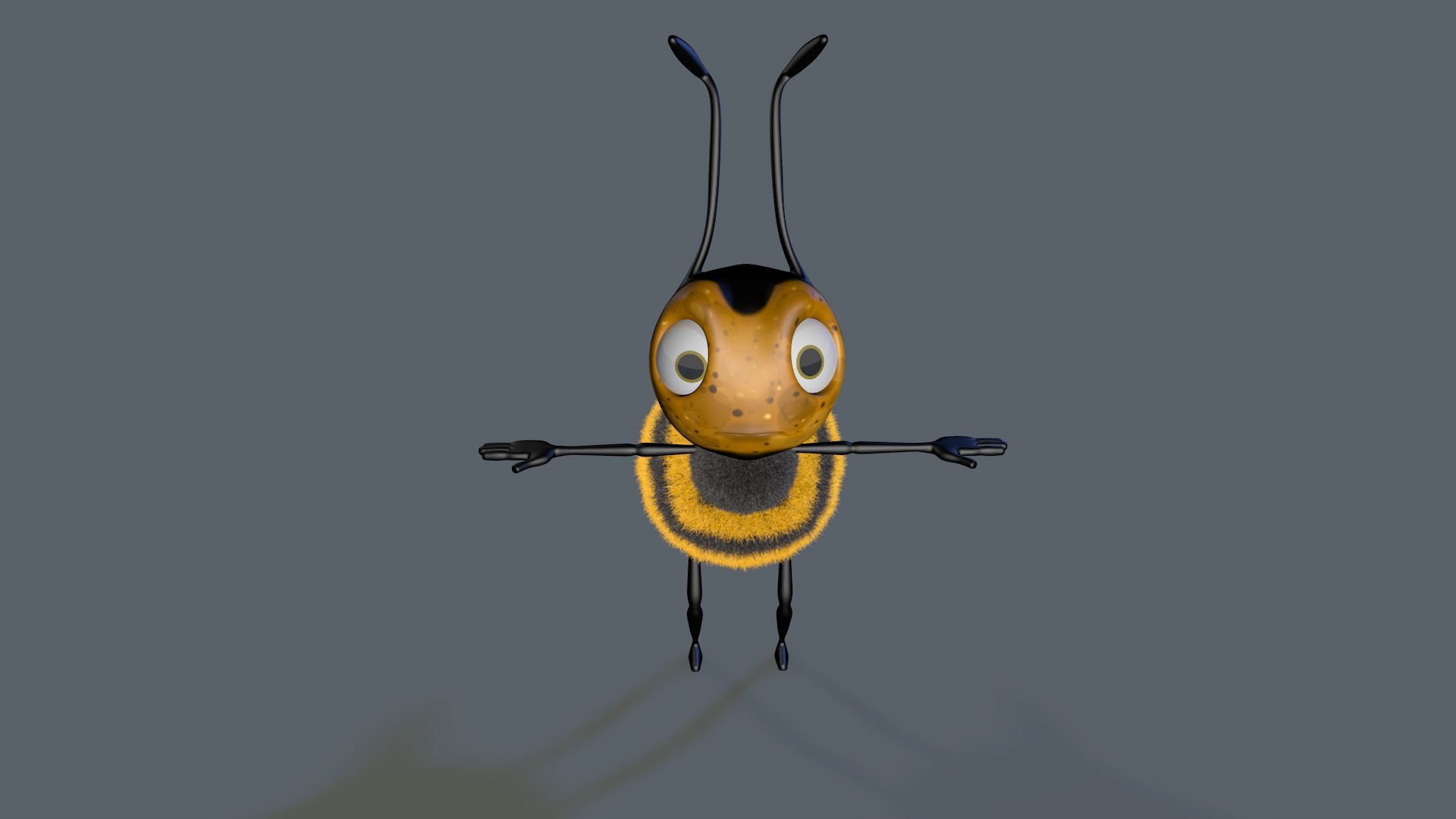 3D Bee Rig - TurboSquid 1628399