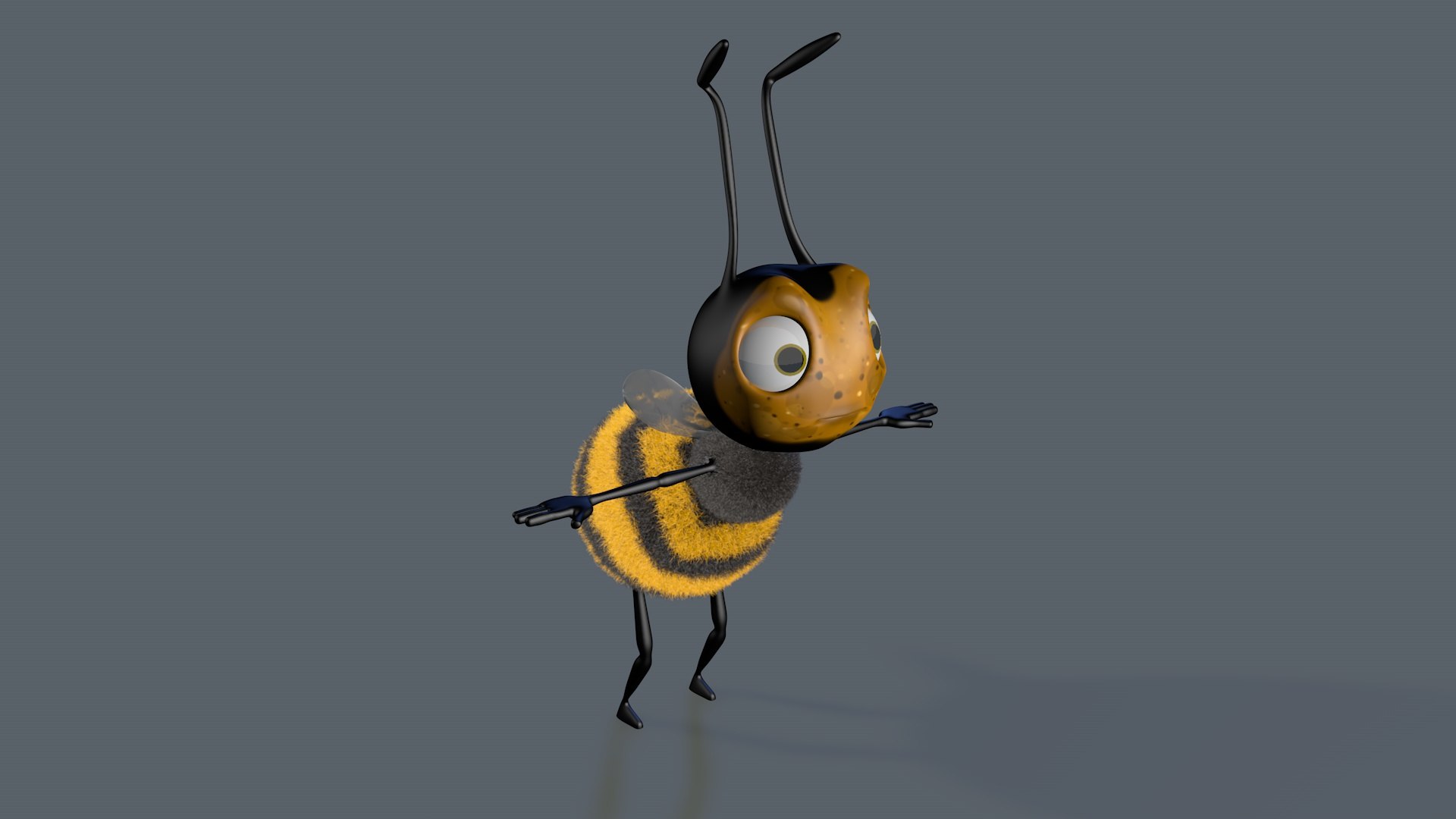 3D Bee Rig - TurboSquid 1628399