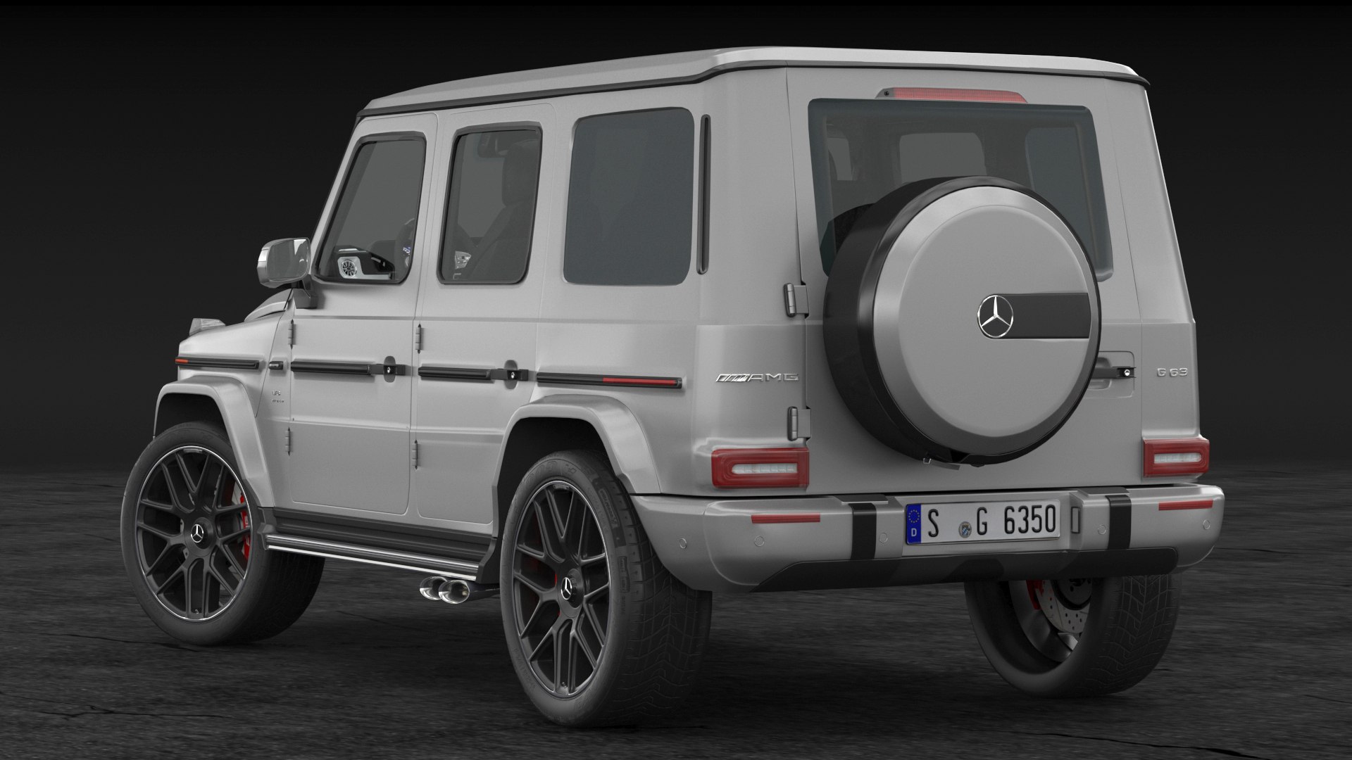 3D 2019 Mercedes-benz Amg G63 - TurboSquid 1443497