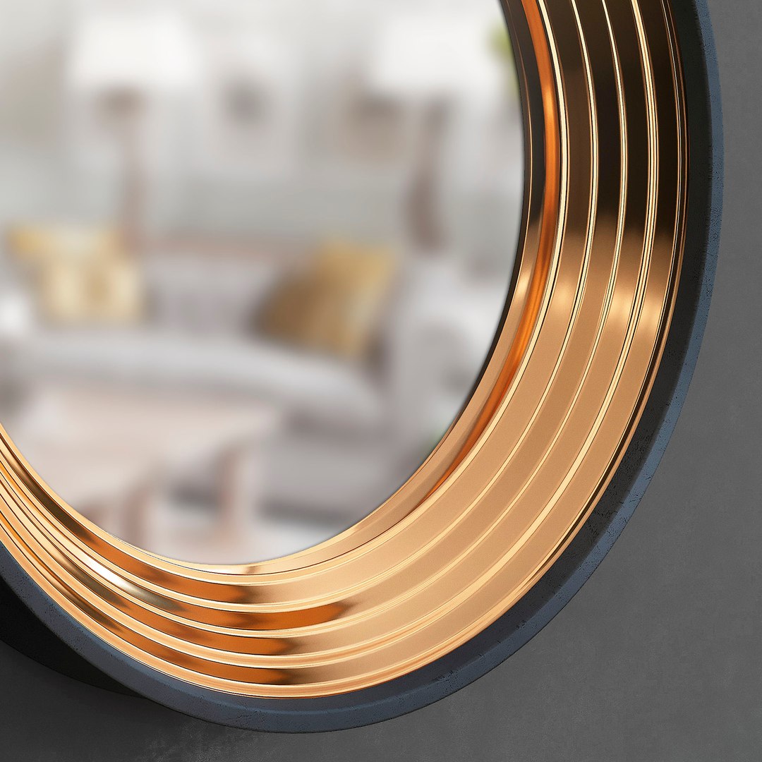 3D mirrors set 72 model - TurboSquid 1606178