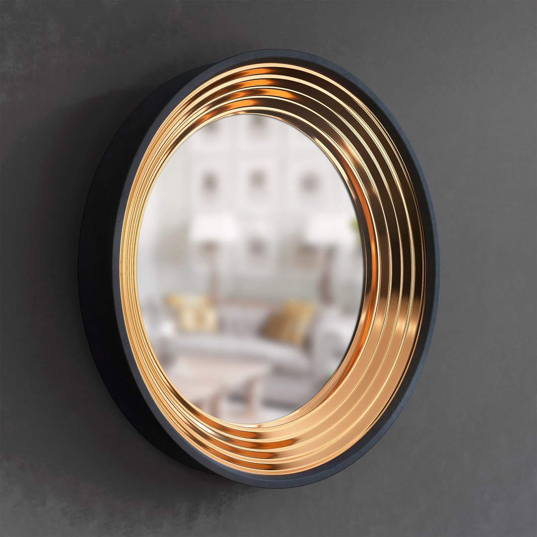 3D mirrors set 72 model - TurboSquid 1606178