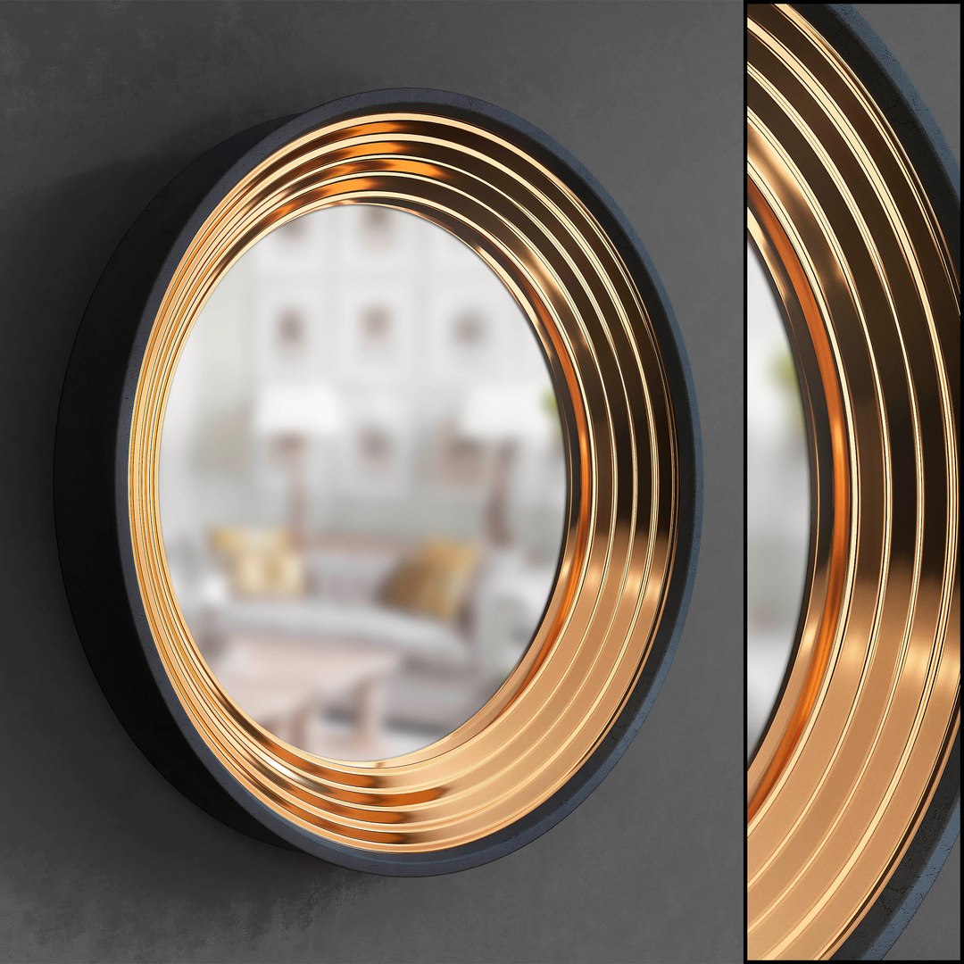 3D mirrors set 72 model - TurboSquid 1606178