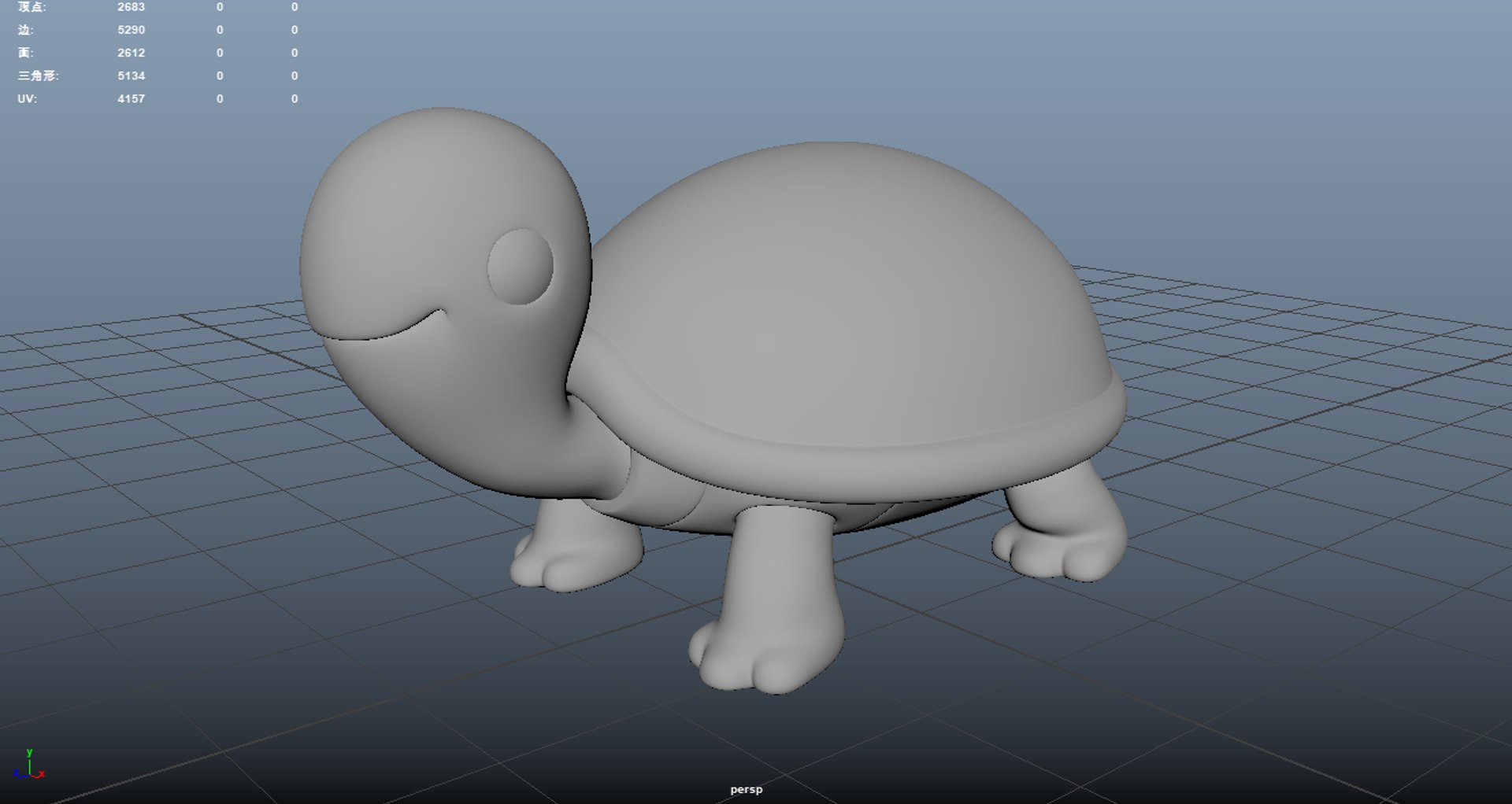 Tortoise Sea Turtle Cartoon Toon Animal Fish Water Reptilia Cute 3D ...