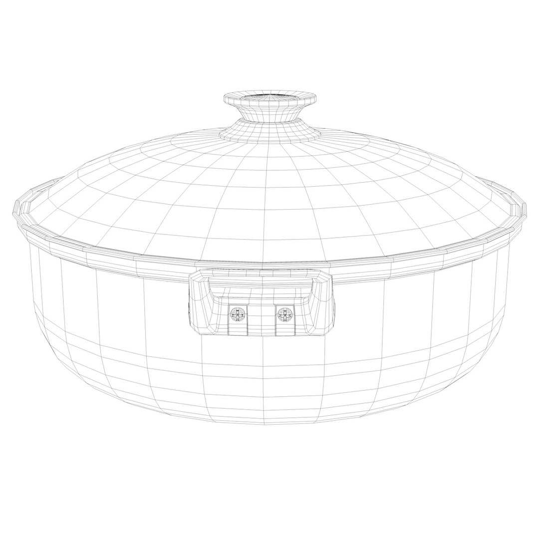 Pot 3D Model - TurboSquid 1528053