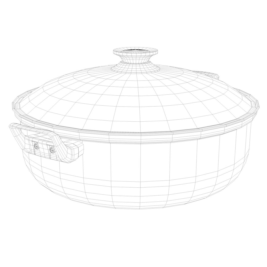 Pot 3D Model - TurboSquid 1528053