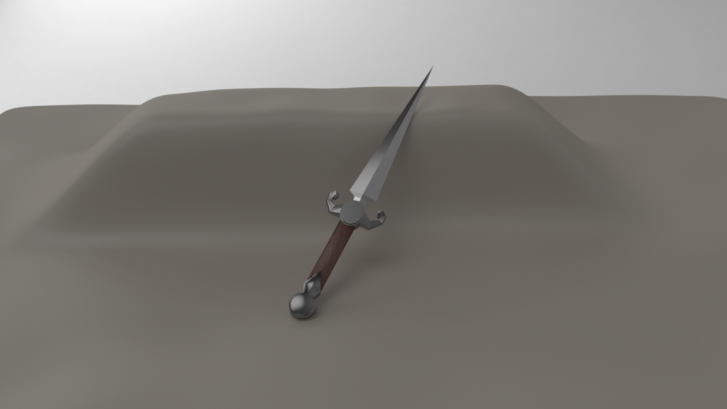 Dagger rpg medieval 3D model - TurboSquid 1263059