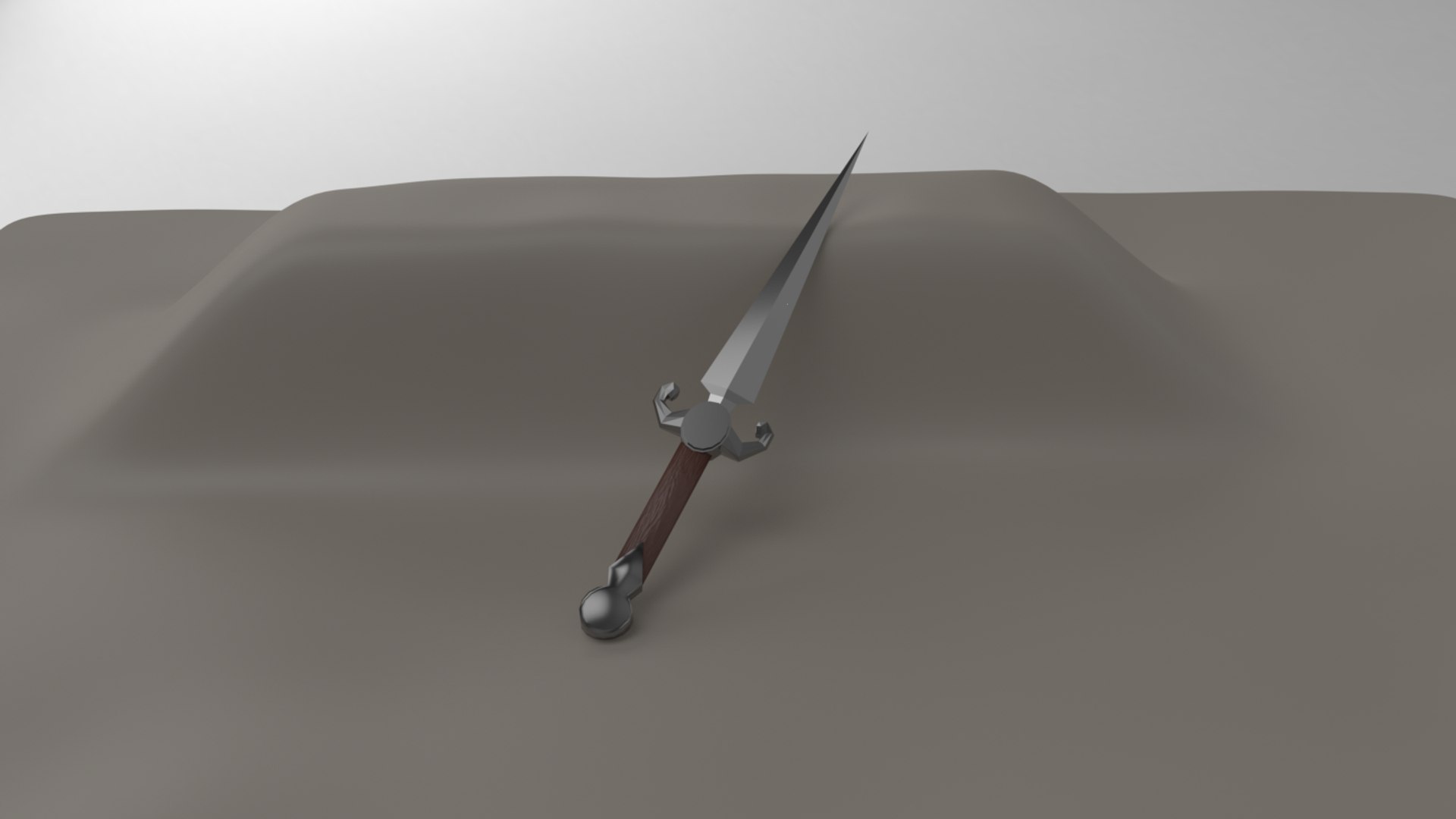 Dagger rpg medieval 3D model - TurboSquid 1263059