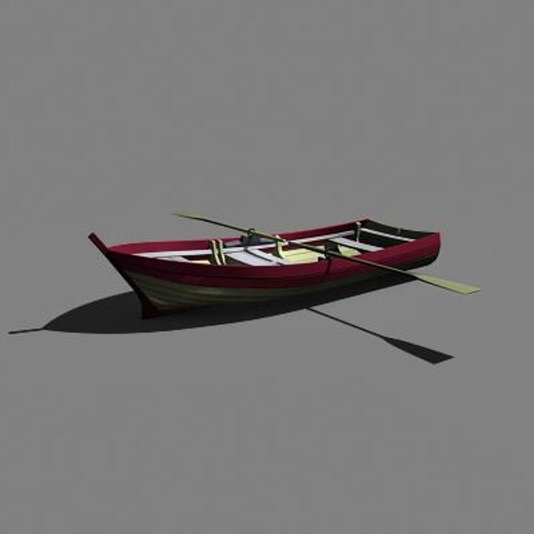 Boat Fishing Dxf
