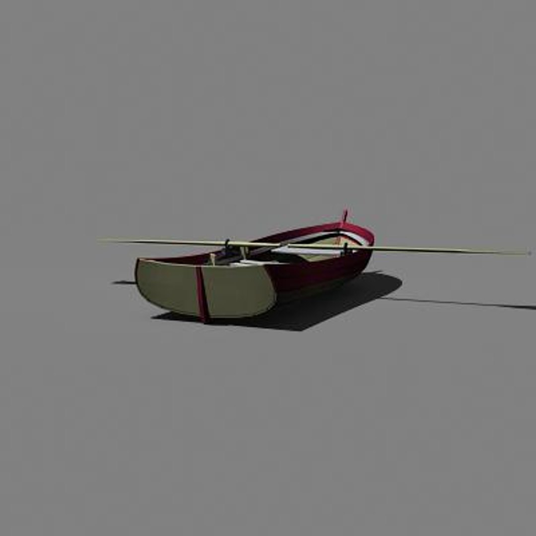 Boat Fishing Dxf