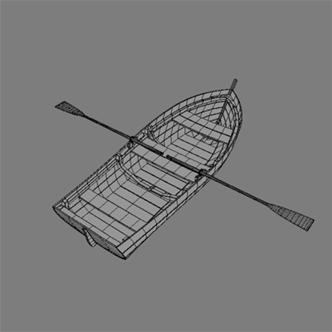 Boat Fishing Dxf