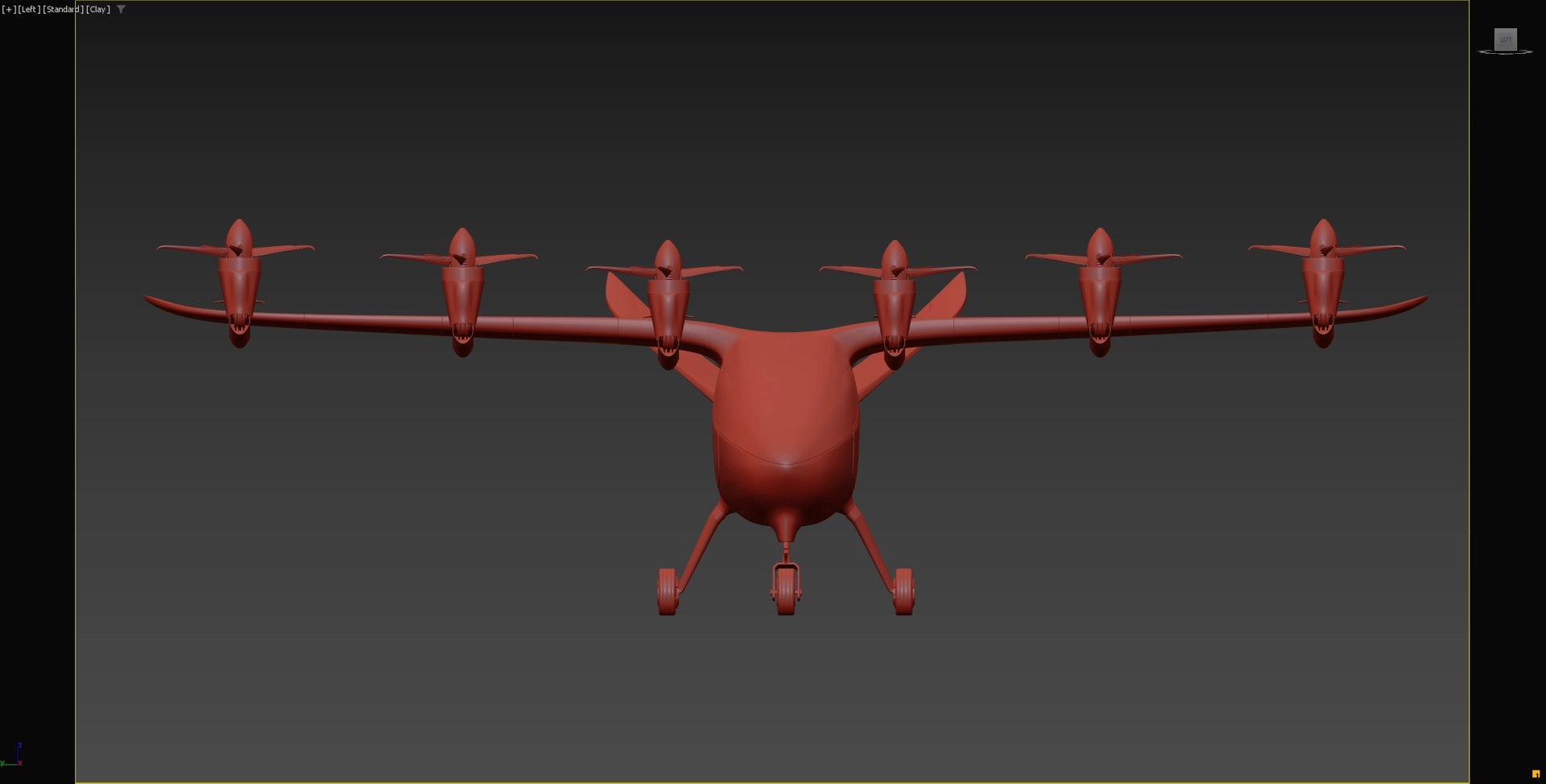 EVTOL Aircraft 3D Model - TurboSquid 2017308