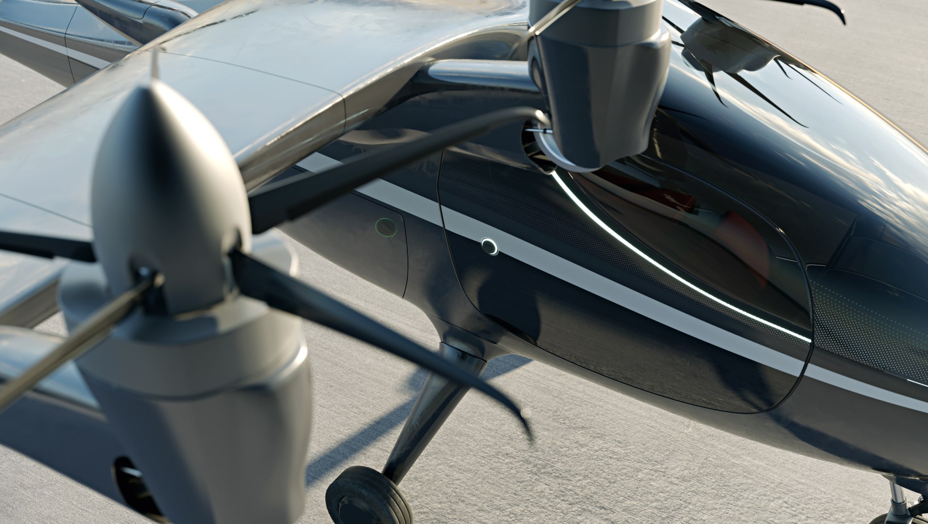 EVTOL Aircraft 3D Model - TurboSquid 2017308