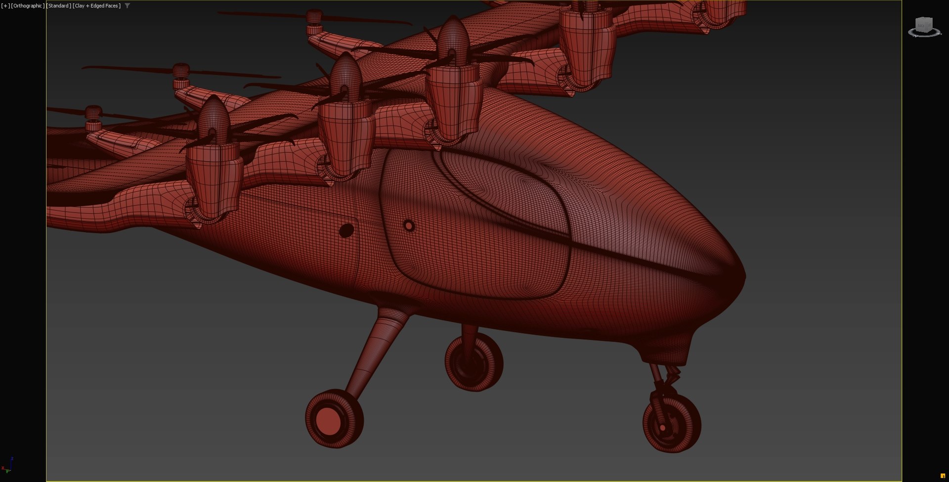 EVTOL Aircraft 3D Model - TurboSquid 2017308