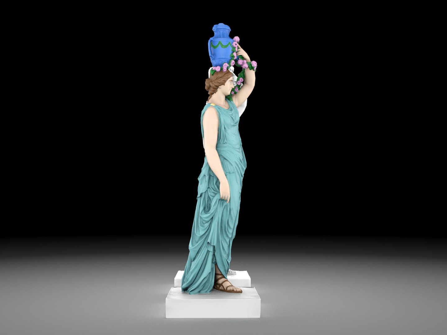 3D Model Nymph Statue Collection - TurboSquid 1868172