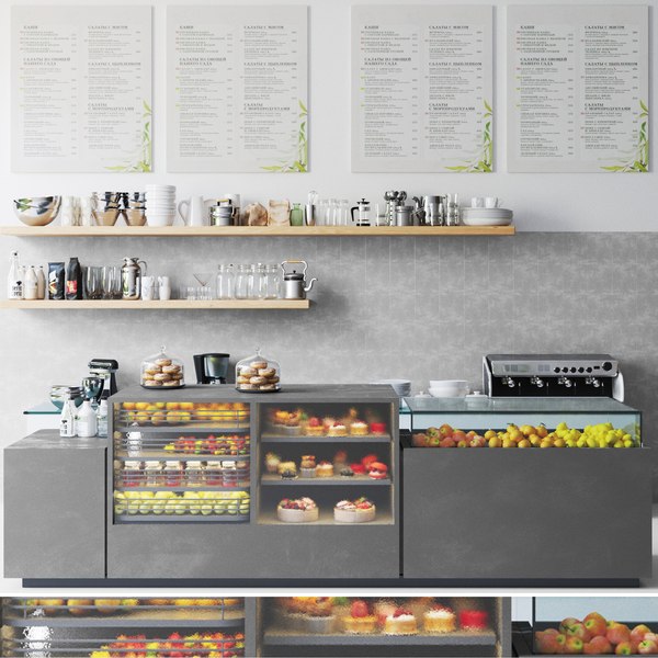 3D Coffee point design 6 model - TurboSquid 1746268