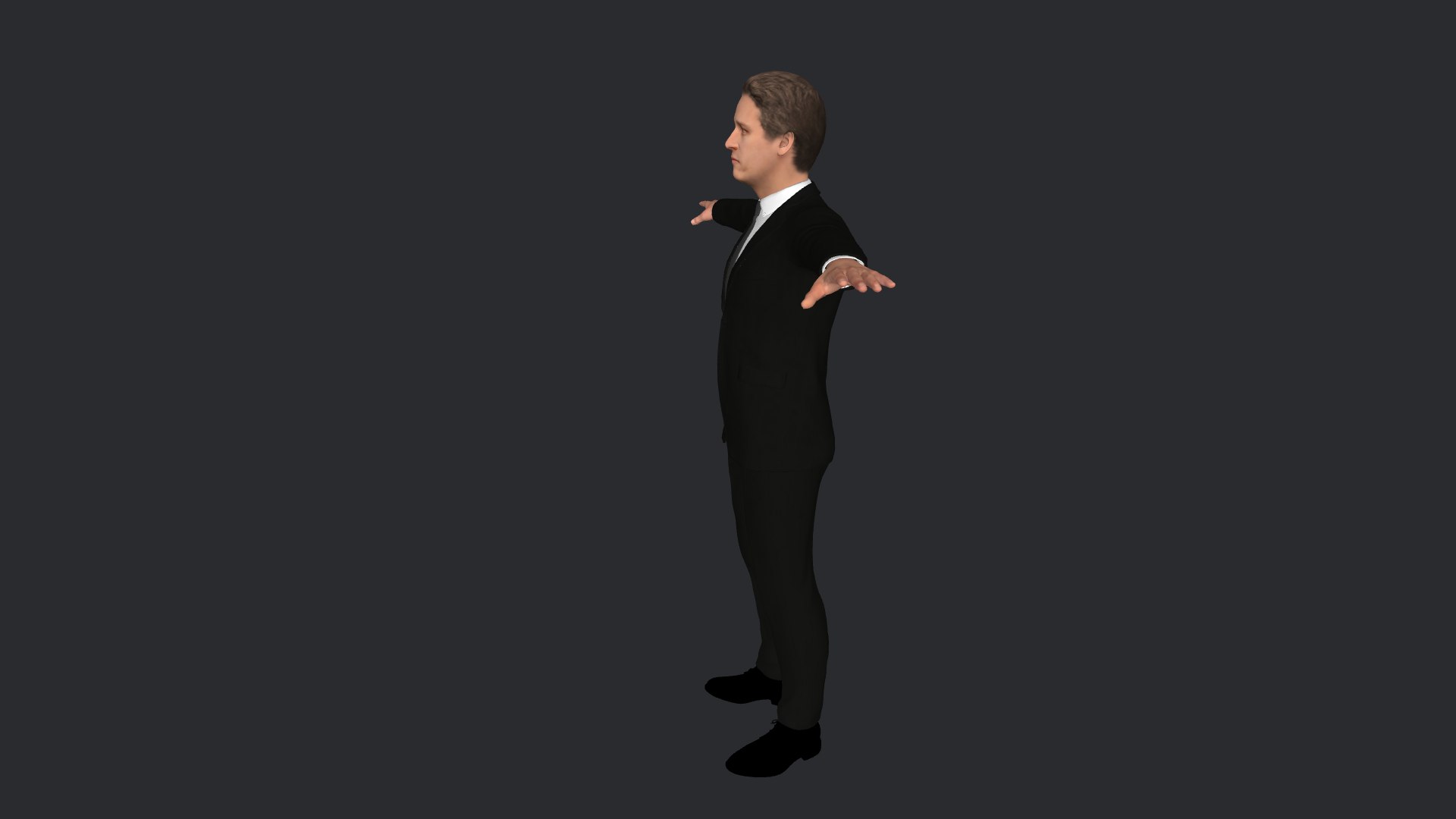 Jon Stewart Hyper Realistic Full Body Fully Rigged 3D Character 3D ...