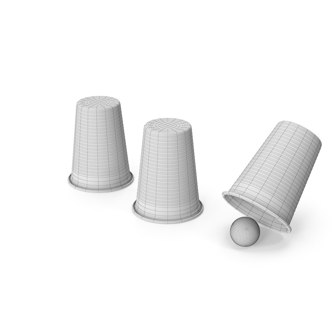3D Model Ball Guessing Game - TurboSquid 2221527