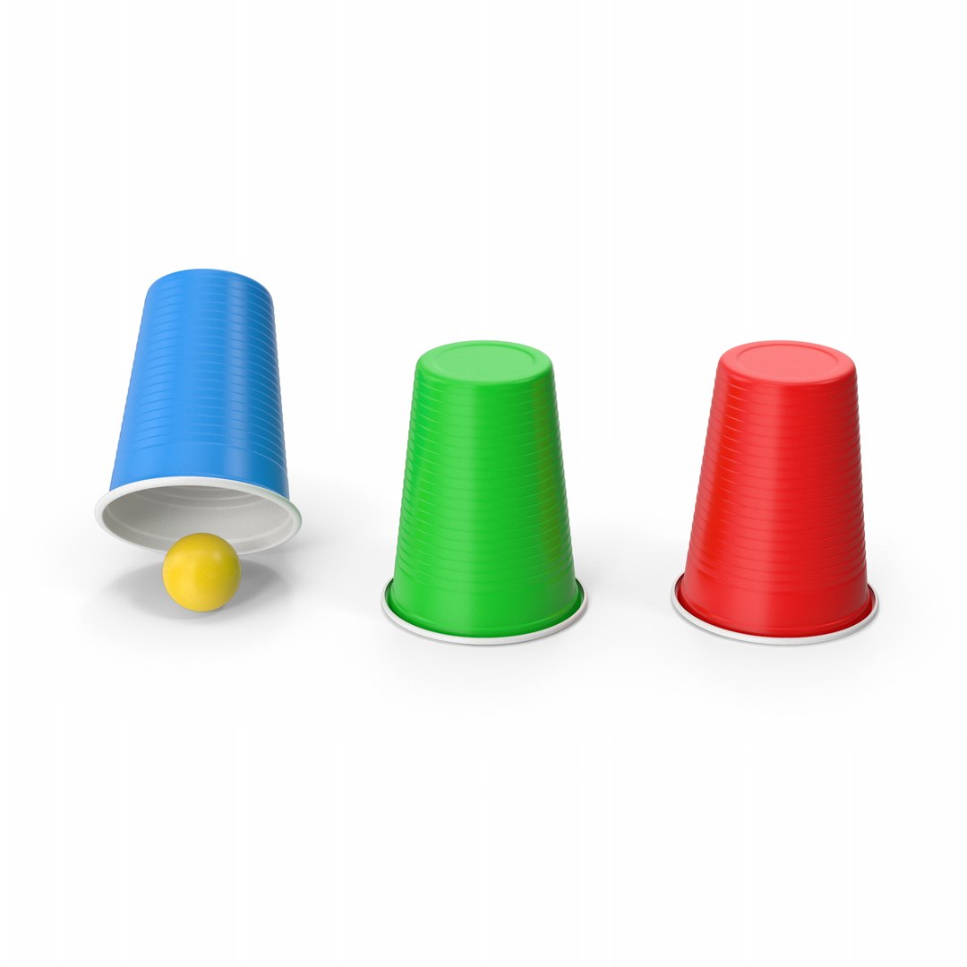 3D Model Ball Guessing Game - TurboSquid 2221527