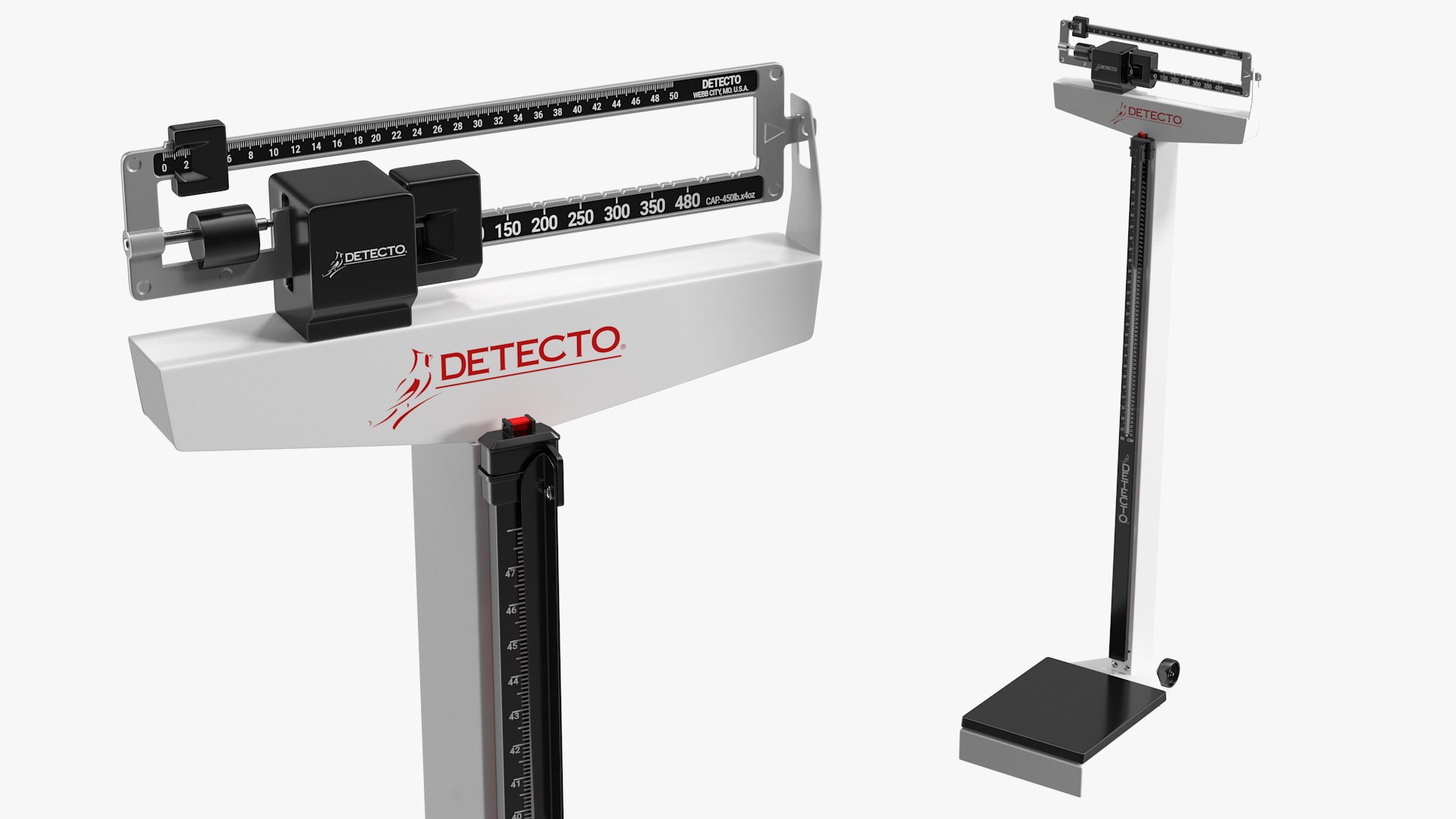 Detecto weigh beam scale 3D model - TurboSquid 1636734