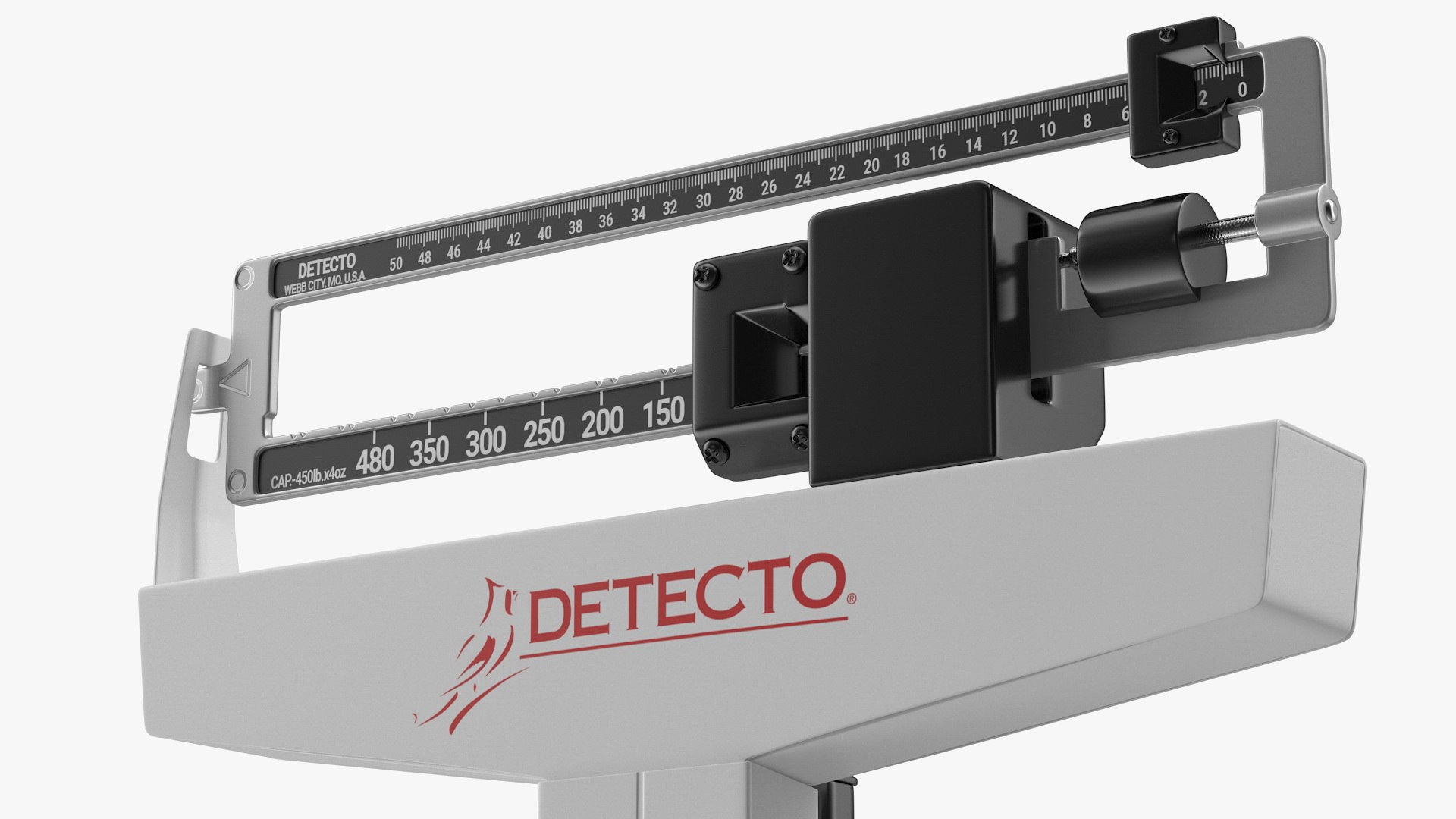 Detecto weigh beam scale 3D model - TurboSquid 1636734
