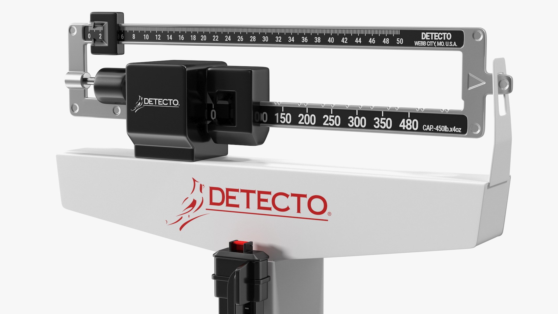 Detecto weigh beam scale 3D model - TurboSquid 1636734