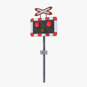 Railroad Sign 3D Models for Download | TurboSquid
