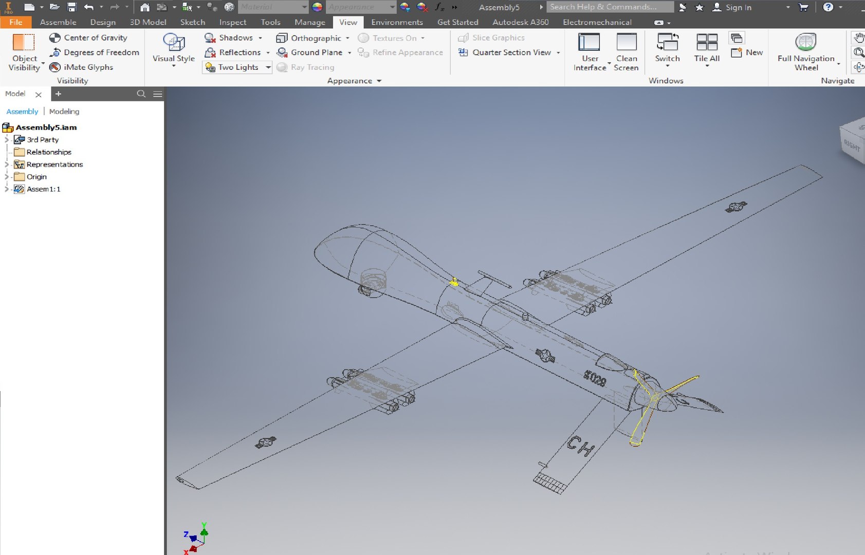3D MP 1 Predator UAV - TurboSquid 1869013