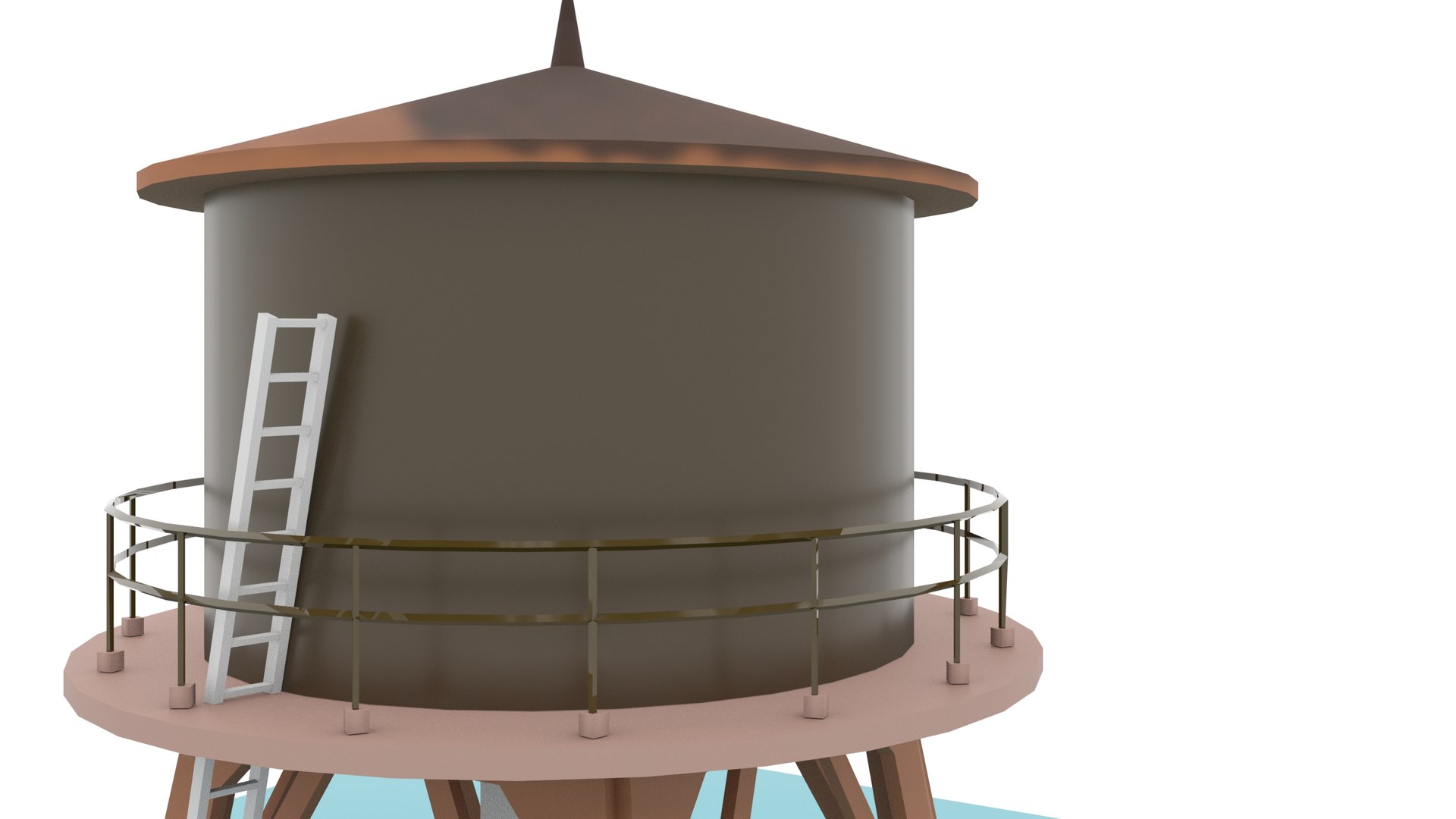 3D Water Tank - TurboSquid 2178296