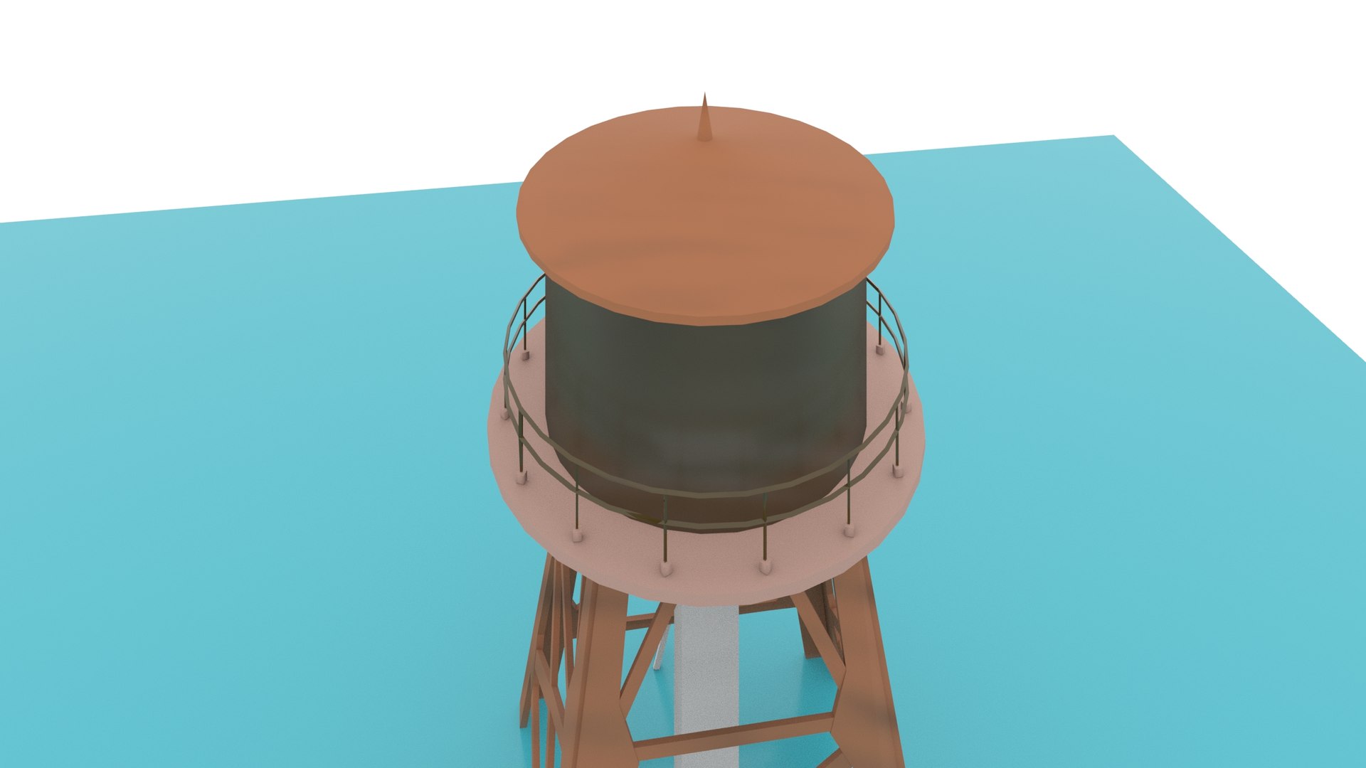 3D Water Tank - TurboSquid 2178296