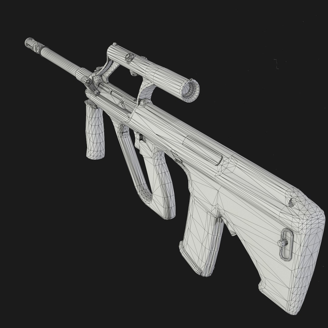 Steyr Aug A1 Assault Rifle 3D - TurboSquid 1285755