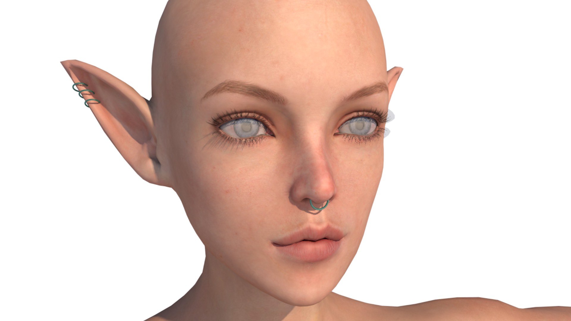 3D Mystical Female Elf Model - TurboSquid 1798819