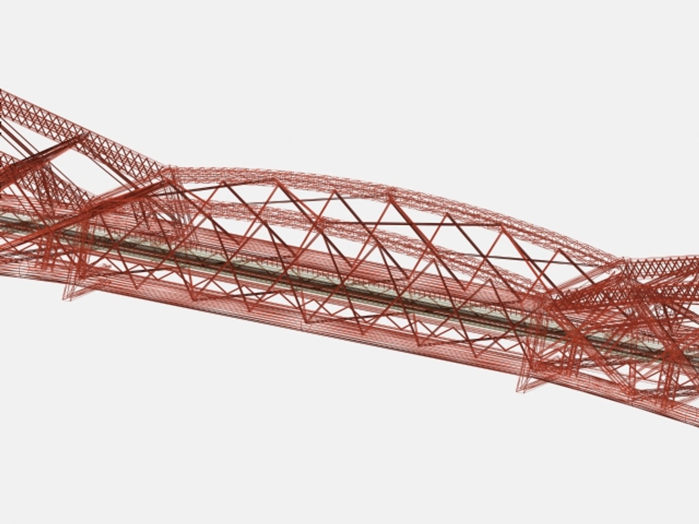 3ds Firth Forth Railway Bridge