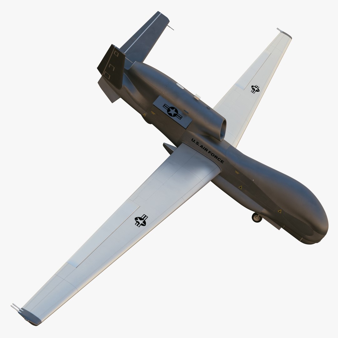 3d model northrop grumman rq-4 global hawk