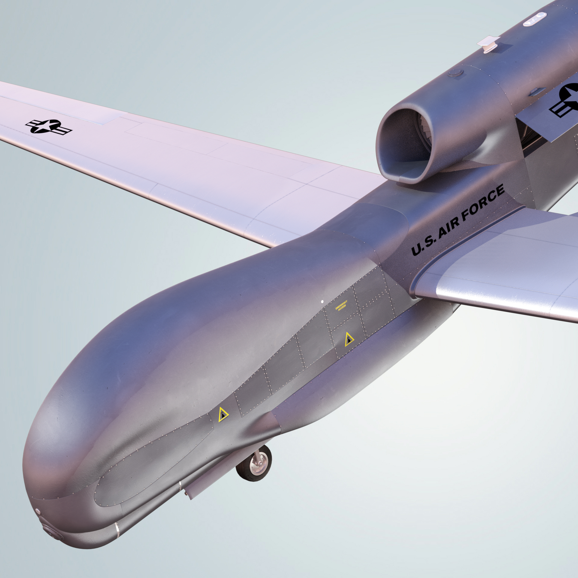 modelo 3d Northrop Grumman RQ-4 Global Hawk - TurboSquid 720729