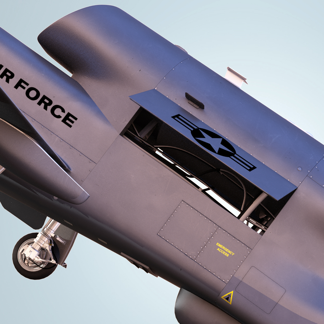 3d model northrop grumman rq-4 global hawk