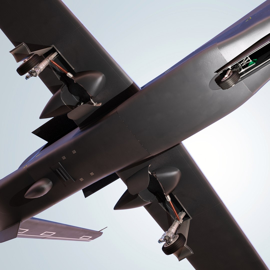 3d model northrop grumman rq-4 global hawk