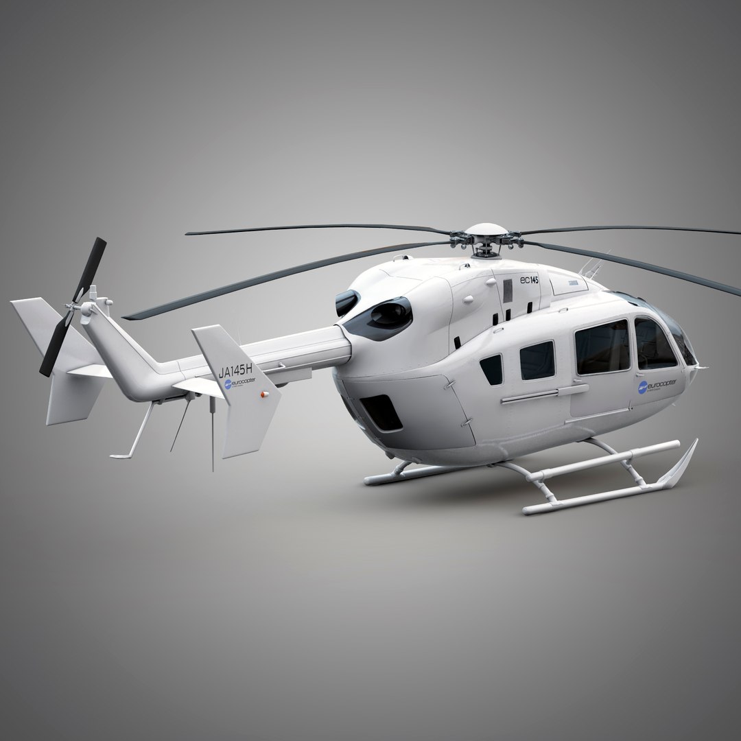 eurocopter ec 145 3d max