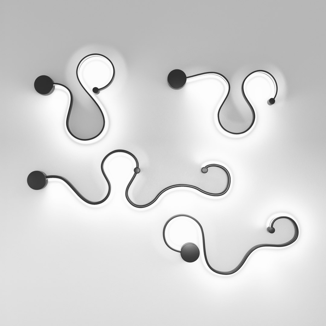 3D Wall lamp from Aliexpress 1 - TurboSquid 2135485