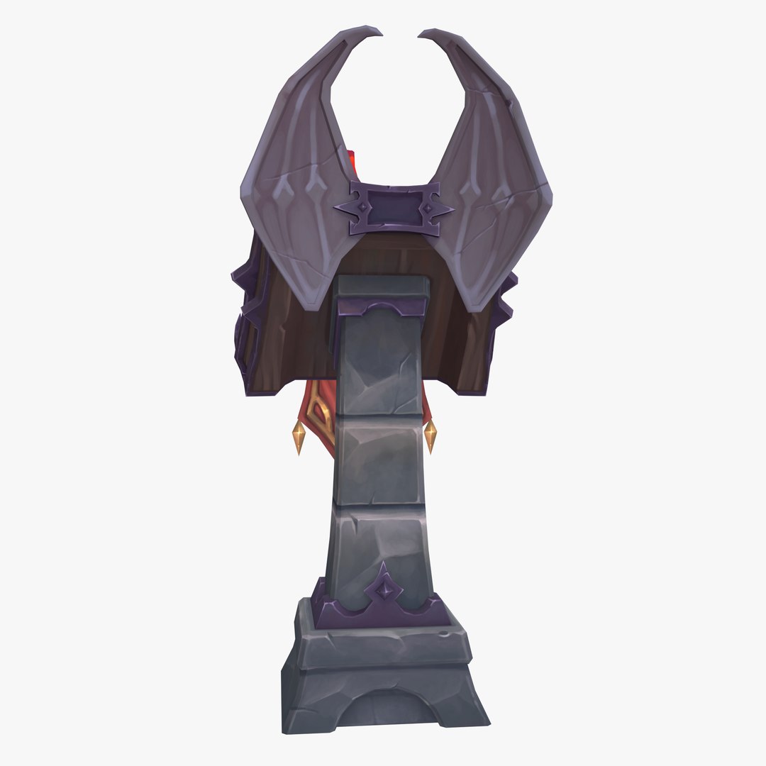 Stylized Altar And Old Book Dark Gothic Vampire Bat Shaped Ancient ...