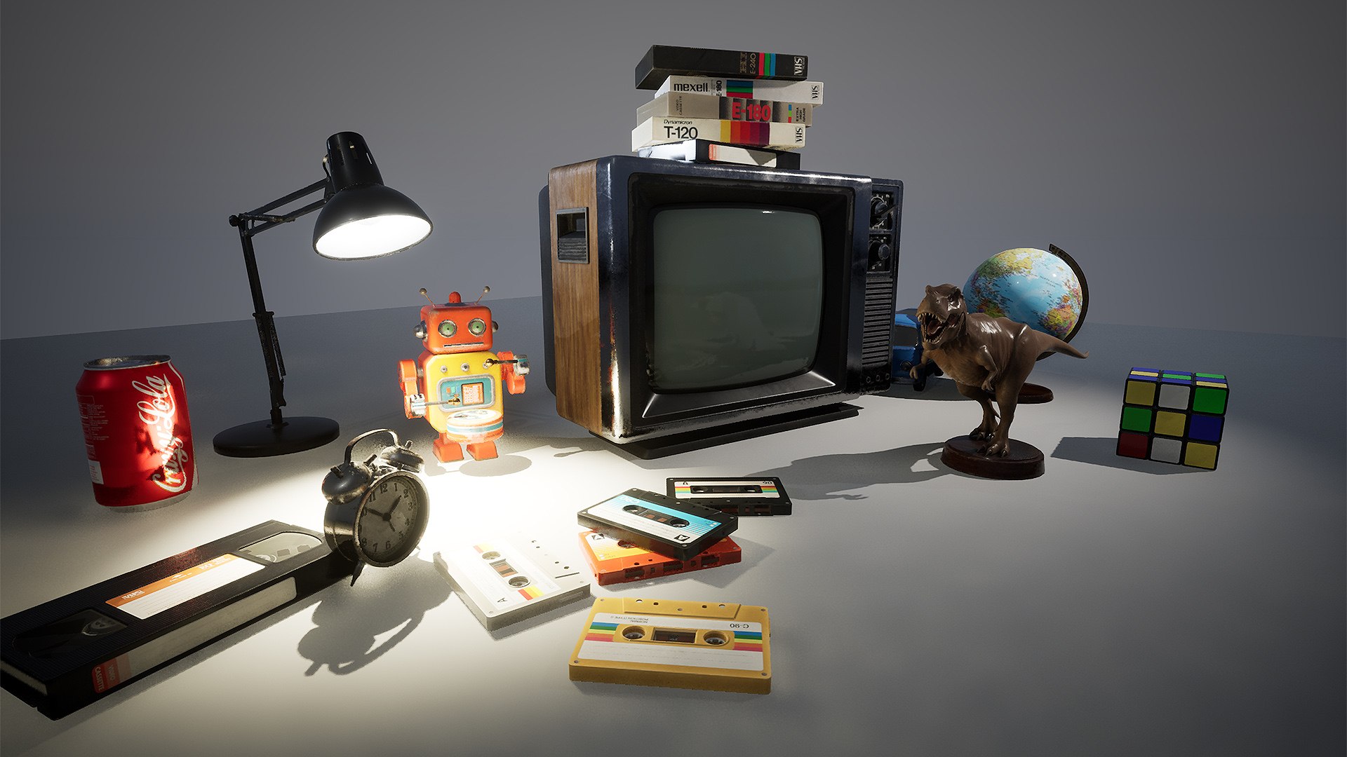 3D 80s Props Vol 02 Model - TurboSquid 2371351