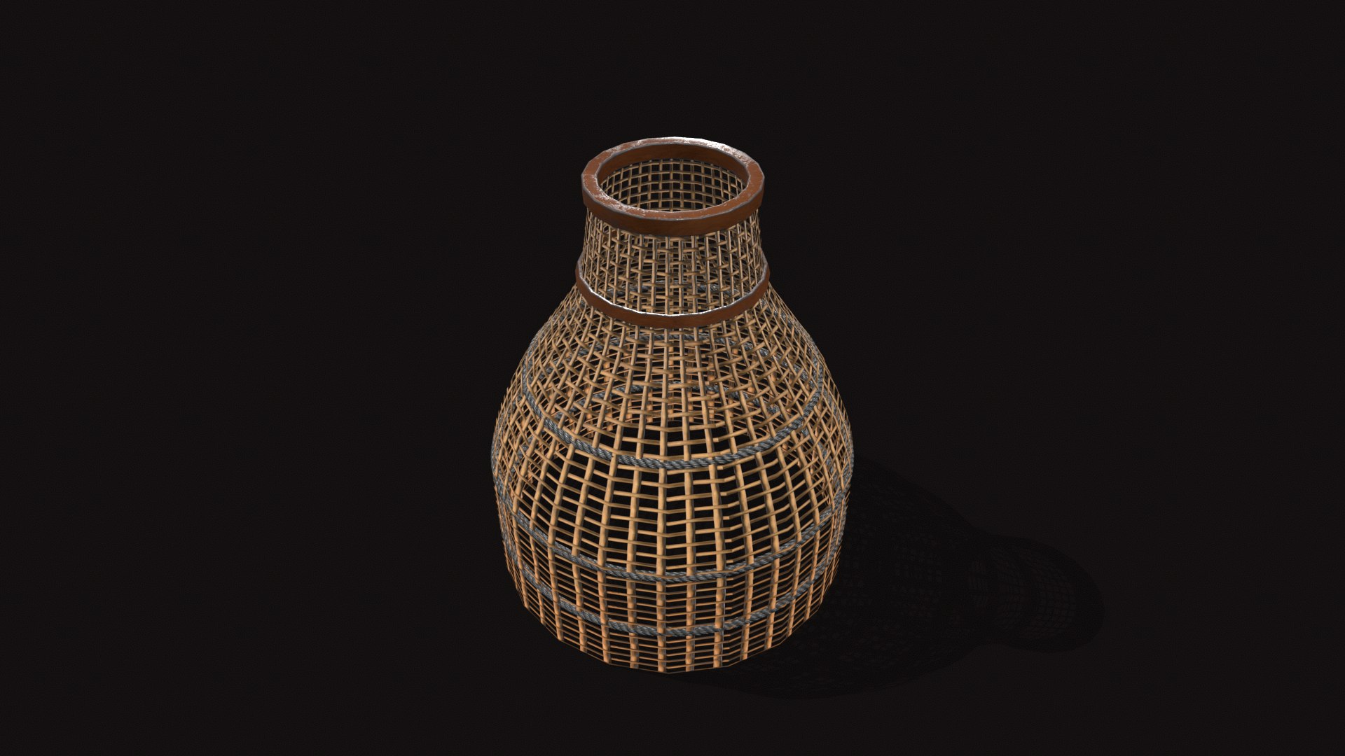3D Medieval Fish Trap 02 Model - TurboSquid 2326255