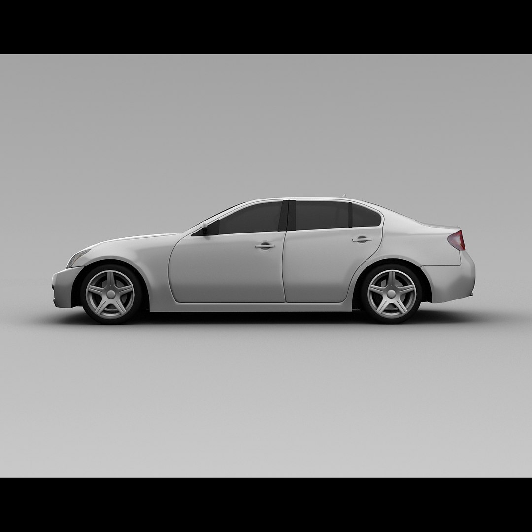 3ds Max Infiniti G35x 2007