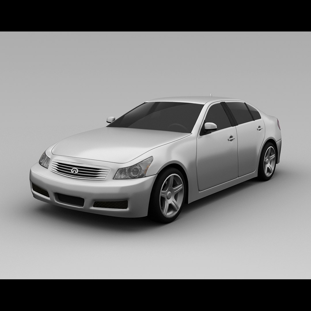 3ds Max Infiniti G35x 2007