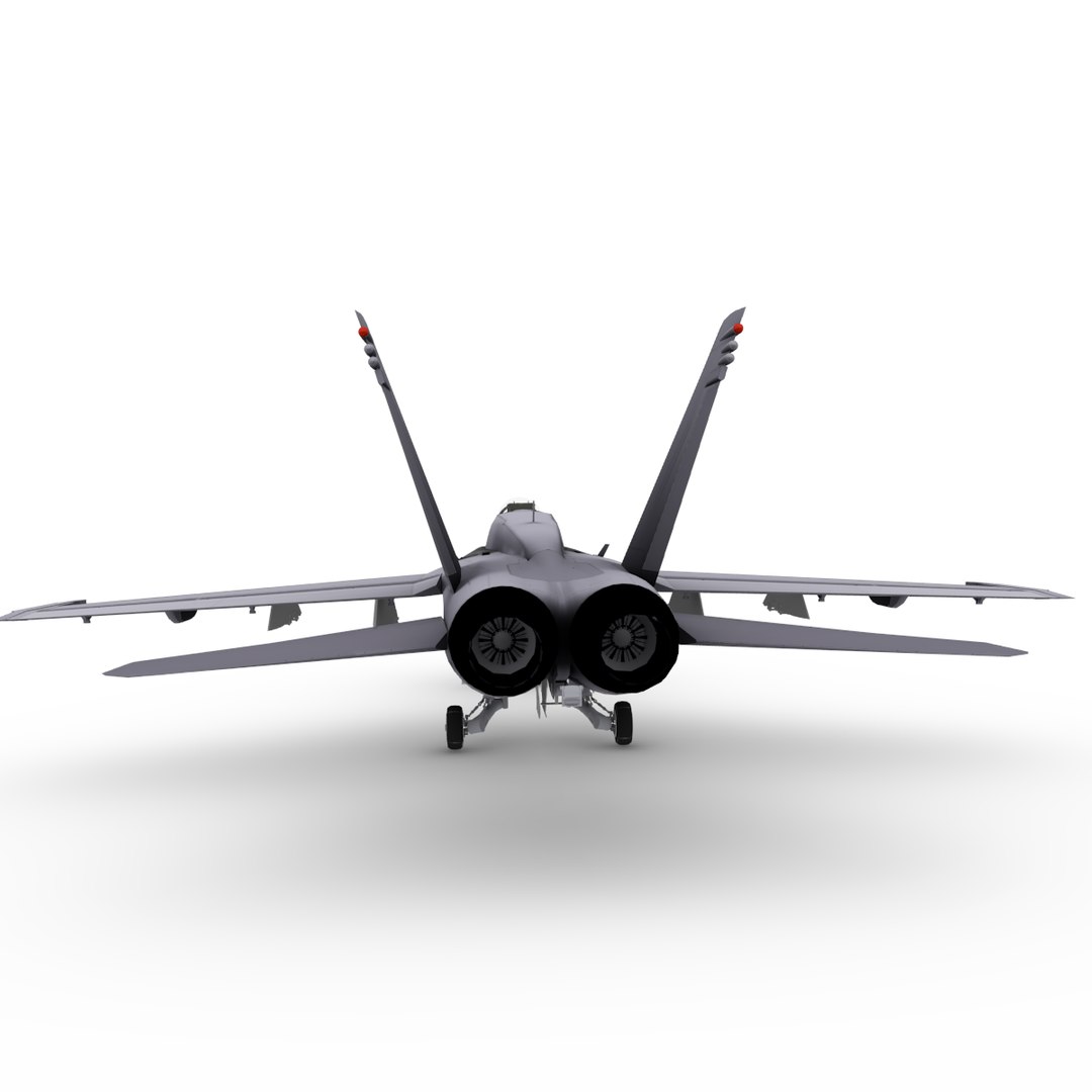 3d model f 18 a-18