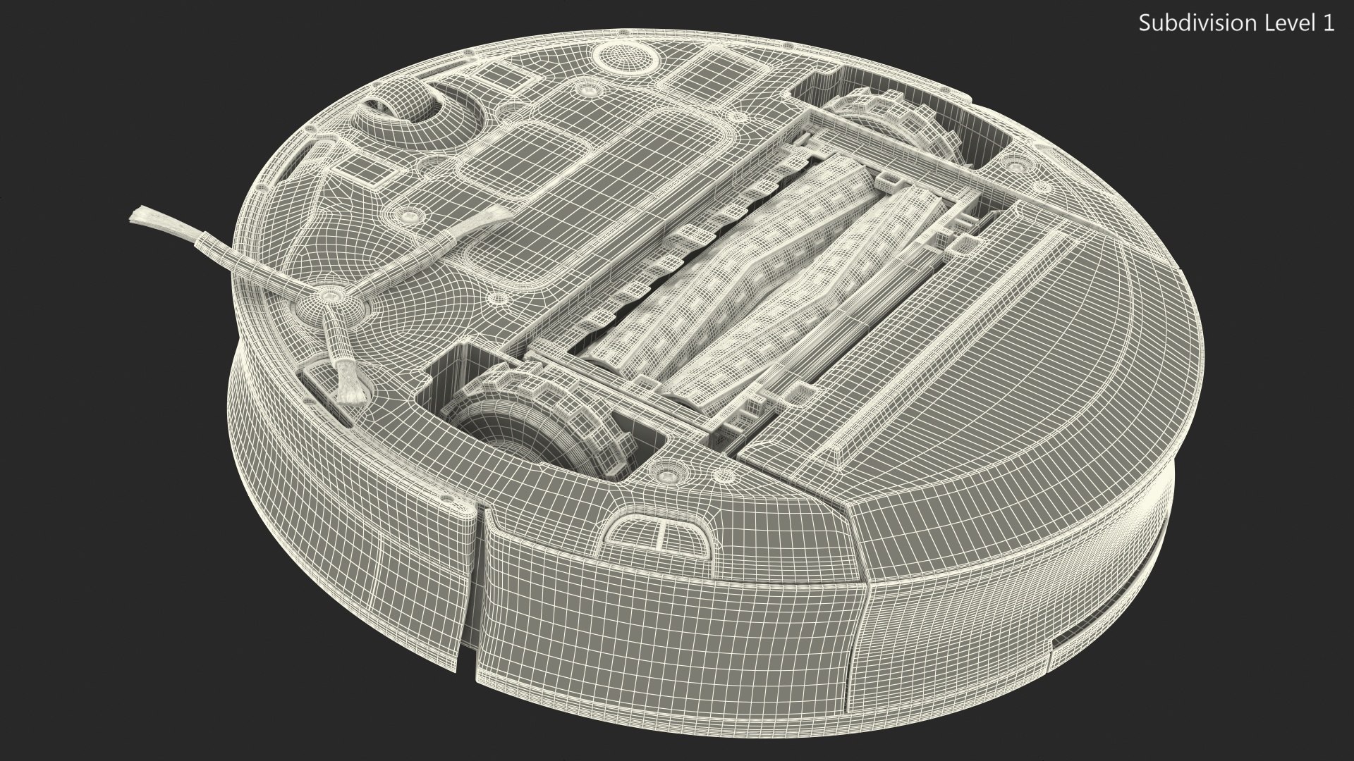 3D robotic vacuum cleaner generic - TurboSquid 1498117