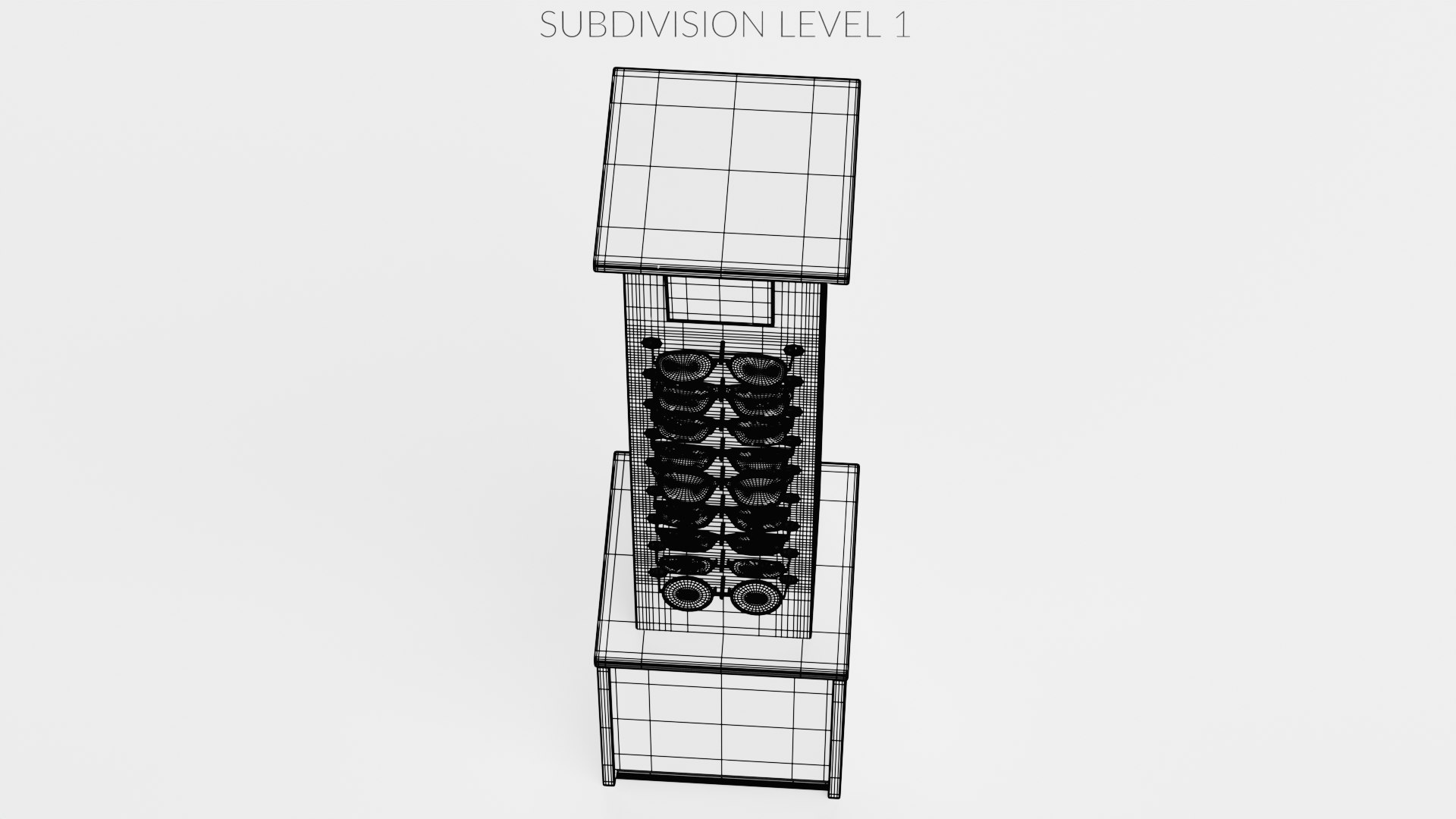 3D Glasses On Stand 04 - TurboSquid 2041593