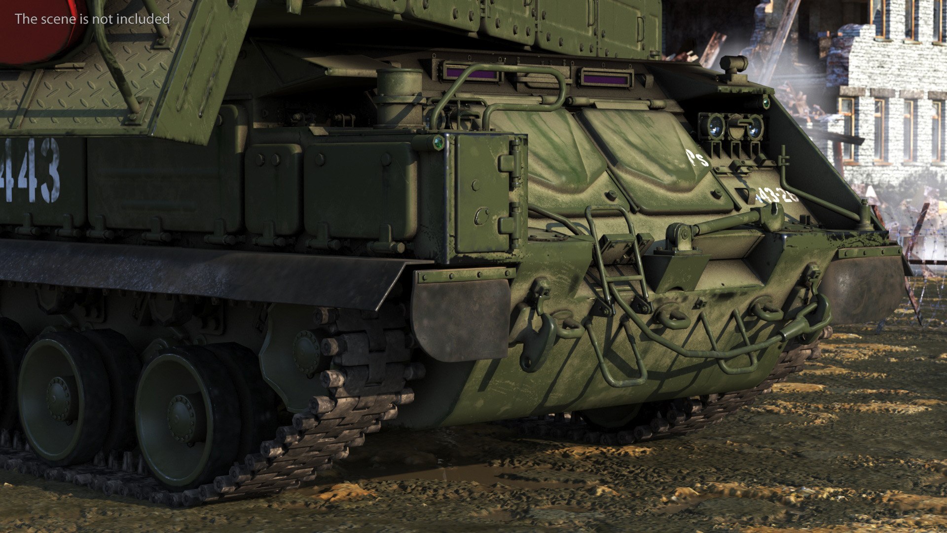 3D Model Buk M3 Russian Medium Range Air Defense Missile System ...